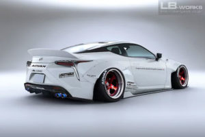 Liberty Walk Lexus LC 500 Redefines 'Wide'