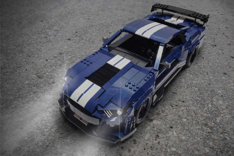 Lego Fan Builds Amazing 2020 Ford Shelby GT500 - Cars Fellow