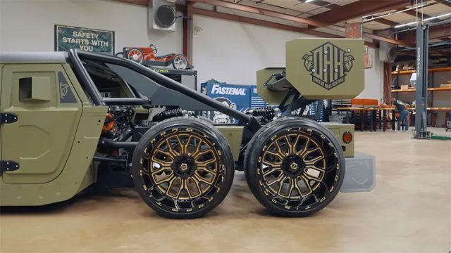 Hellcat Powered 6x6 Humvee Danton Arts Customs Auction - Cars Fellow
